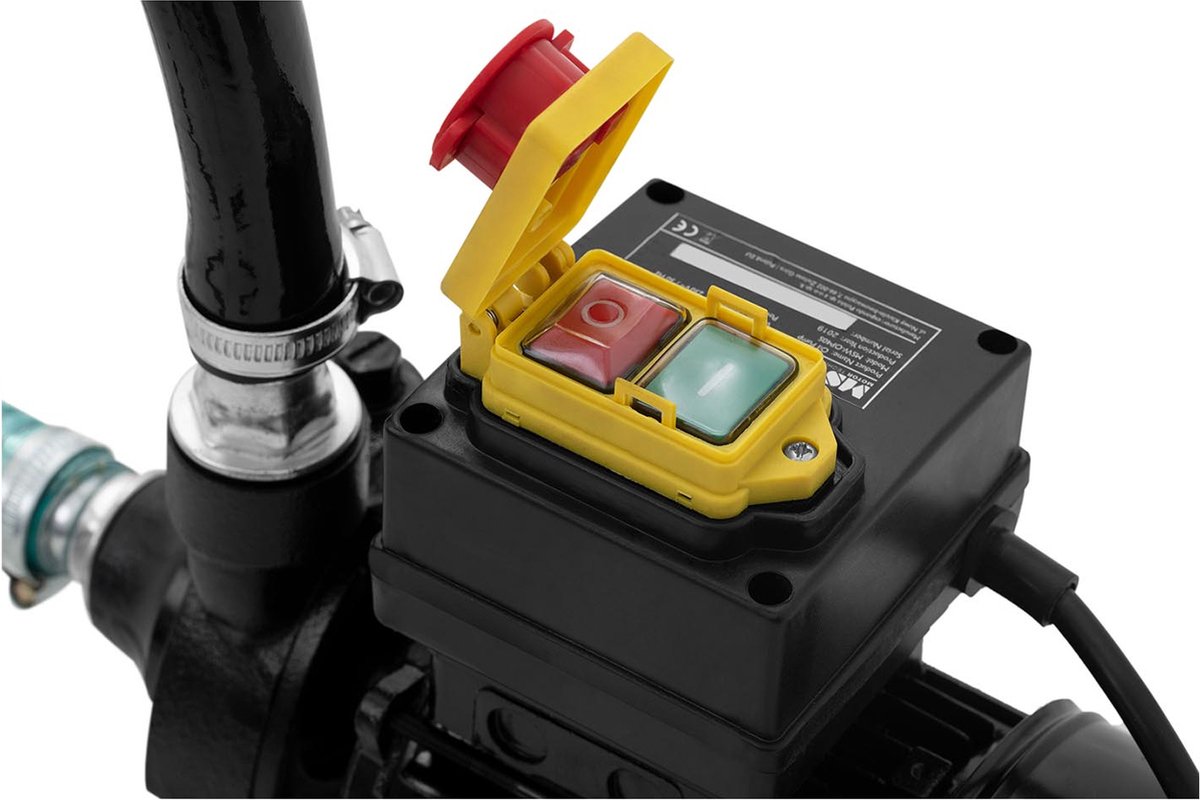 MSW Dieselpomp - mini tankstation - 40 l/min - 230 V | bol.com