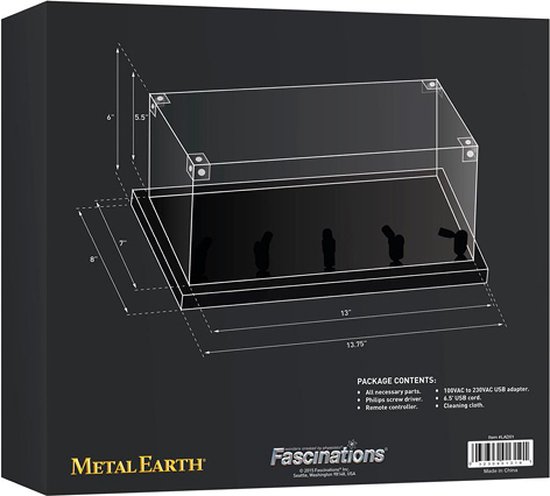 Metal Earth Modelbouw Accessoire Verlicht display met kleur | bol