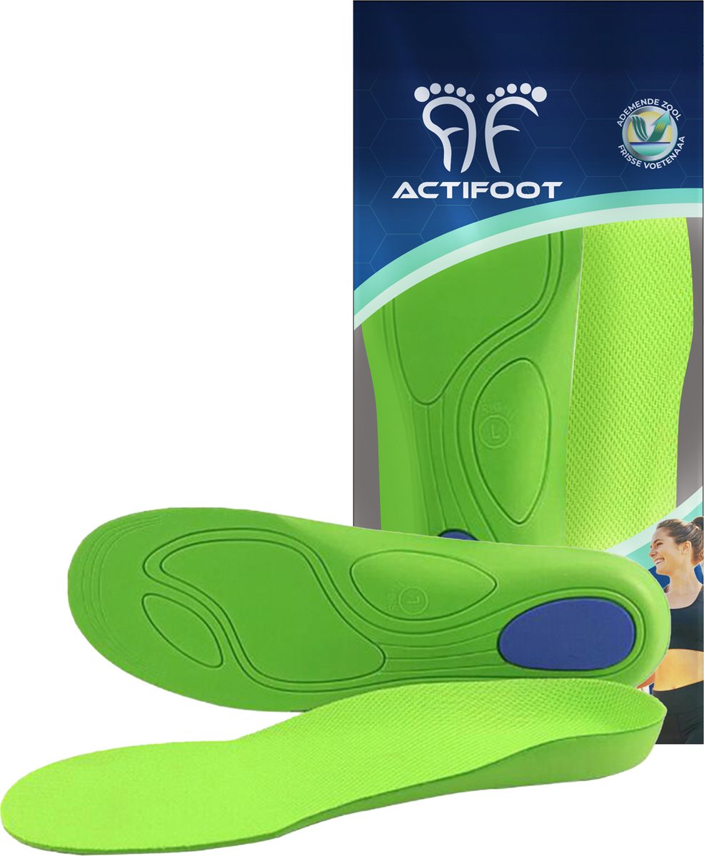 Hielspoor Zooltjes voor Heren & Dames - Inlegzolen voor Platvoet ...