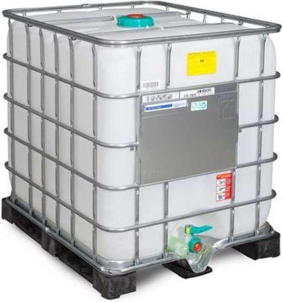 Ethyl Alcohol IBC - BioEthanol - Gedenatureerd - Zuiver (98%) 765 kg ...