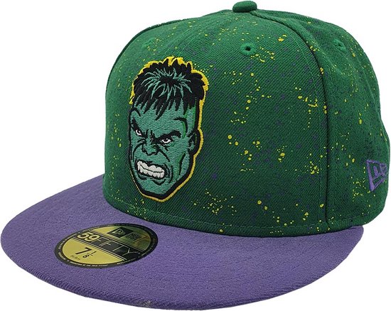 New Era - Marvel - Incredible Hulk - Fitted Baseball Cap - Superheld ...