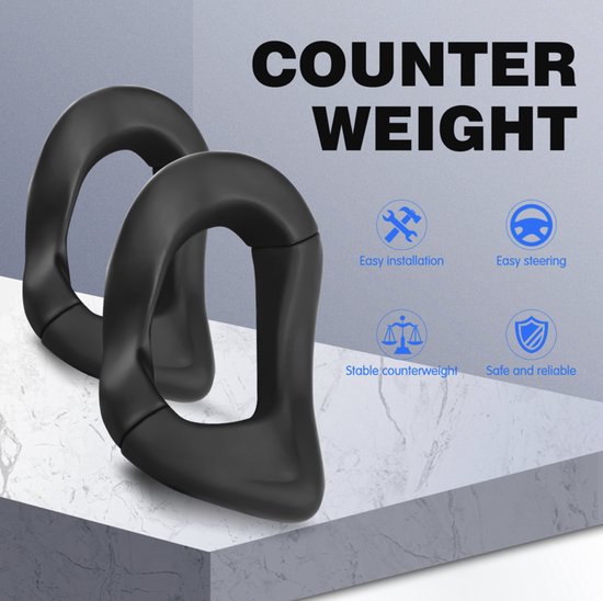 Voor Tesla Model X / S Stuurwiel Contragewicht Ring Autopilot ...