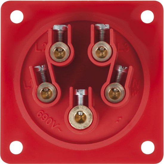 CEE 32A 400V 5p Socket Male | bol.com