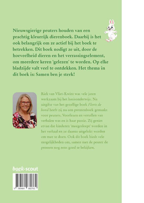 Konijn Wolletje en zijn vriendjes, Riek Van Vliet-kwint | 9789464682762 ...