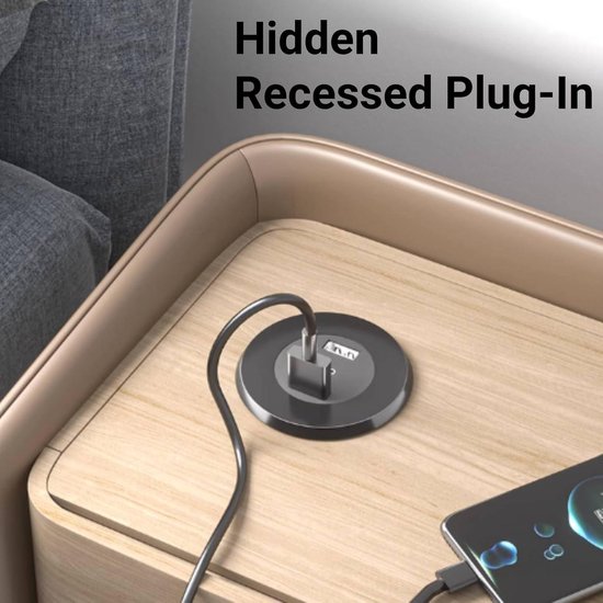 Dual USB Charger Power Recliner - Lounge Sofa Charger for Home Office ...