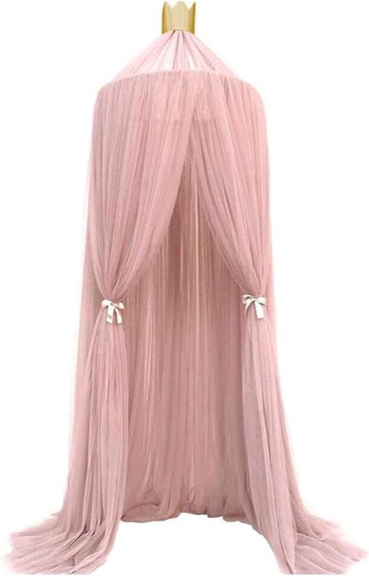 Klamboe voor Kinderen - duurzaam - 1 stuk - roze - katoen - 200 cm | bol