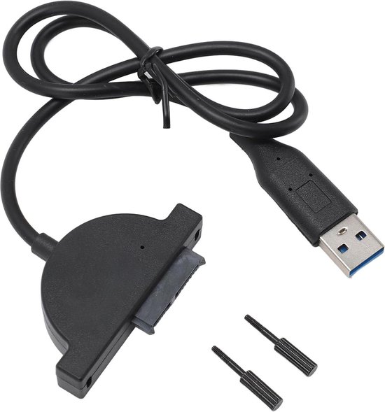 Naar 7+6 Slanke SATA-adapterkabel - Hot-swapable voor Laptop CD DVD ROM ...