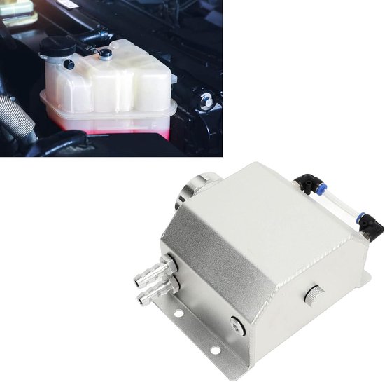 Expansievat Universele Motor Koelvloeistof Expansievat 1L Aluminium ...
