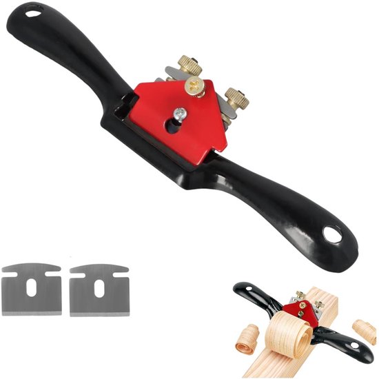 Handschaaf voor houtbewerking, verstelbare houtschaaf met 2 ...