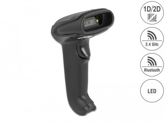Barcode -scanner 1D en 2d voor 2,4 GHz, Bluetooth of USB | bol