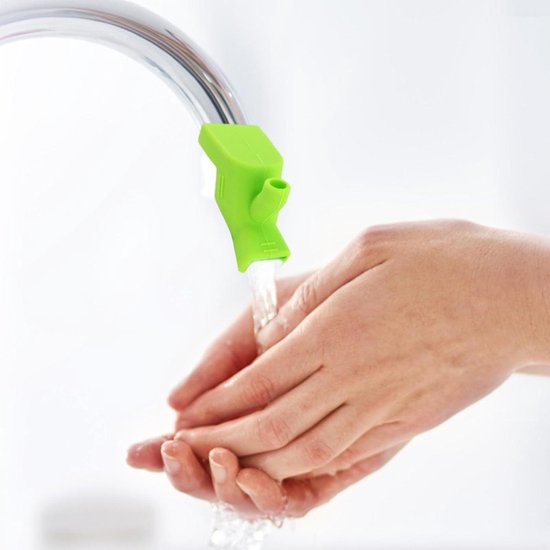 Silicone Faucet Extender Spout - Portable Baby Faucet Extender for ...