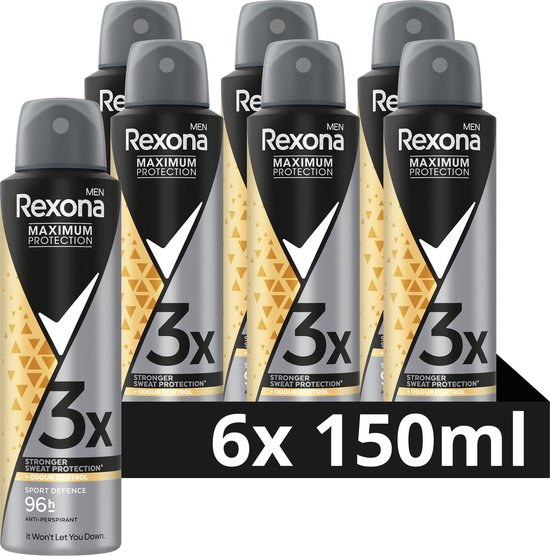 Rexona Men Maximum Protection Anti-Transpirant Spray - Sport Defence ...