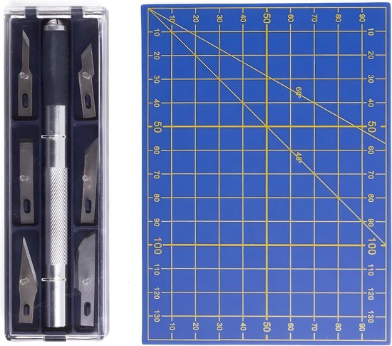 Eenvoudig hobbymes met snijmat | bol