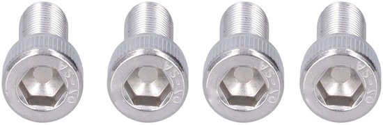 Zeskantbout 4-delige inbusschroef 125 mm fijne steek bevestiging voor ...