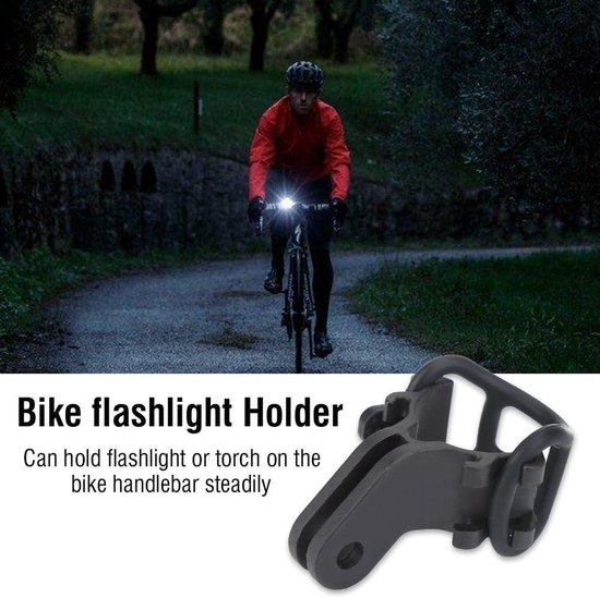 Fiets Zaklamp Houder - Compatibel met Fiets - Fakkel Clip Houder - HTML ...