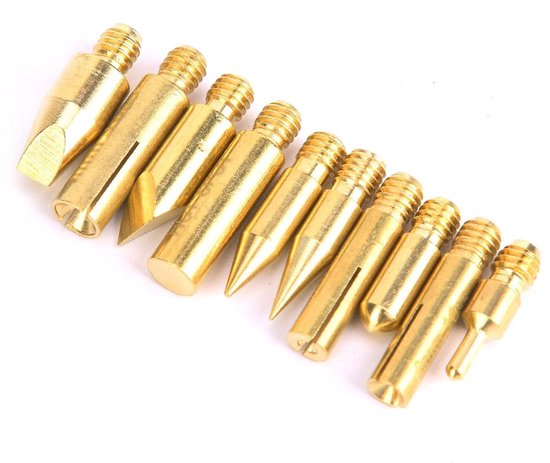 Houtgestookte Pen Houtverbranding Tips Stencil Set Solderen Pyrografie ...