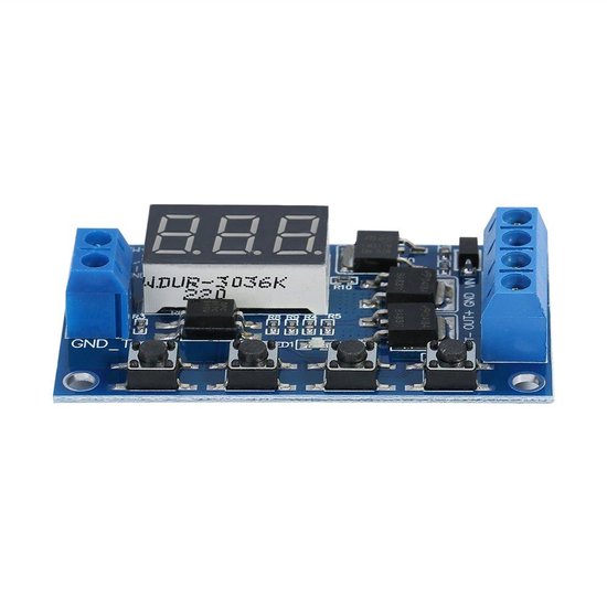 Dual-MOS Relay Module Timer Account Switch With Digital LED Display ...