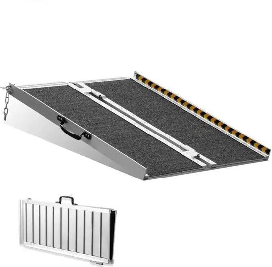 Rolstoelhelling - Drempelhulp - Oprijplaat - Drempelhulp Rubber - Drempelhulpen - 800... | bol