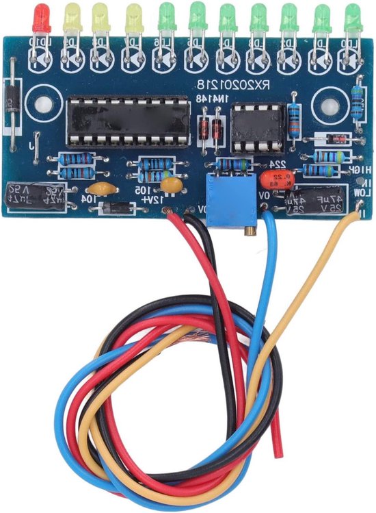 10 Segment LED Audio Level Indicator Board voor VU Meter ...