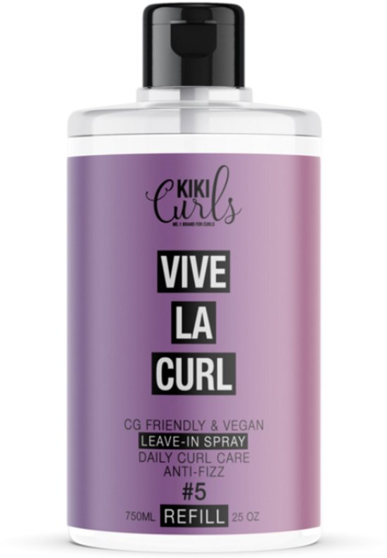 Kiki Curls Leave-In Spray (Refill) -750ml | bol