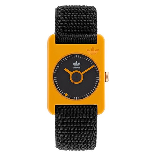 Adidas Originals Retro Pop One AOST22543 Horloge - Textiel - Zwart - Ø ...