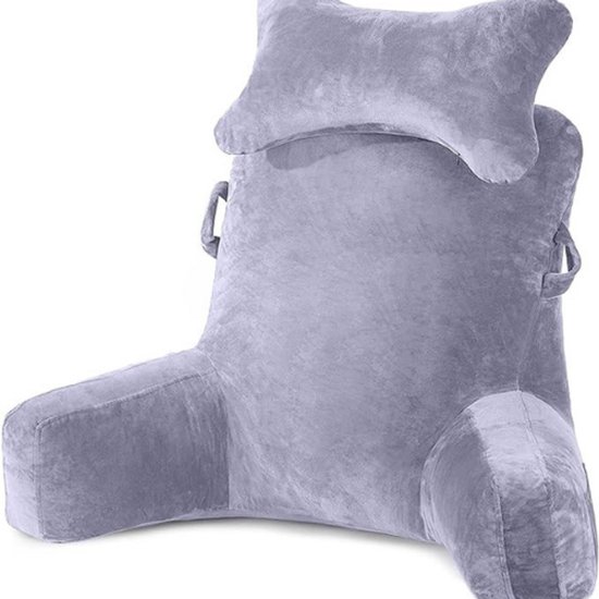 Leeskussen - Ergonomisch Kussen Voor Rug en Nek - Ideaal Voor Lezen en ...