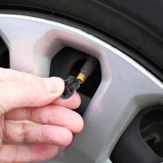 Skeleton Head Shape Tire Valve Stem Caps - Set of 4 - Dustproof Cool ...