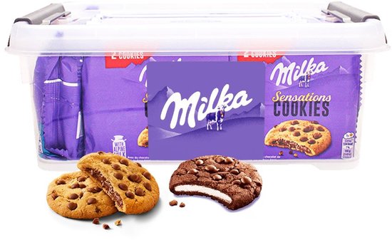 Milka Sensations Chocolade & Oreo - koekjes met chocolade mix - 728g | bol