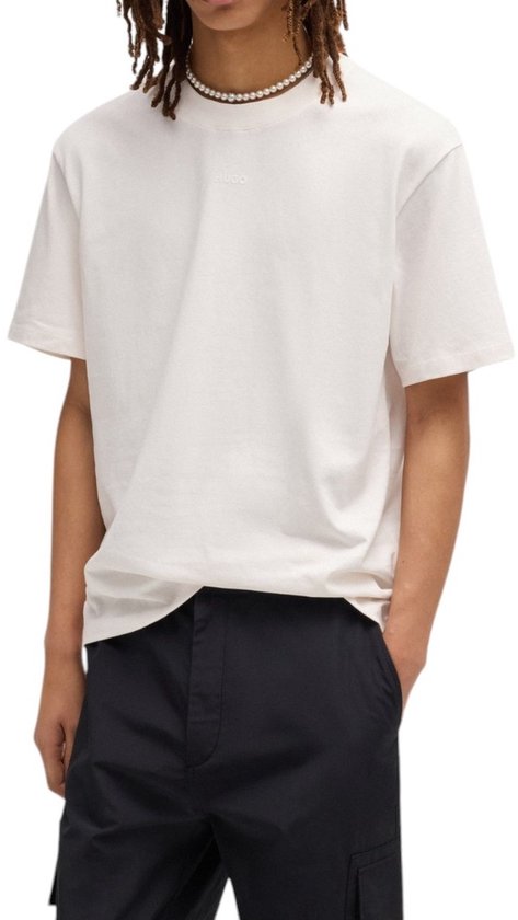 Boss Heren T-shirt Wit 50488330/102 Dapolino 10248326 01 | bol