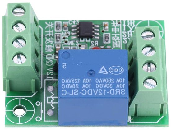 Trigger Switch Relay Bistabiel Circuit DC 12V Single Channel Control ...