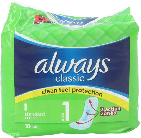 Always Classic - Maandverband - Standaard - 3D Bescherming - 10 ...