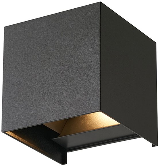 Duopak D'Lite LED Wandlamp Elingen Aluminium Zwart 4.9W 480lm - 830 ...