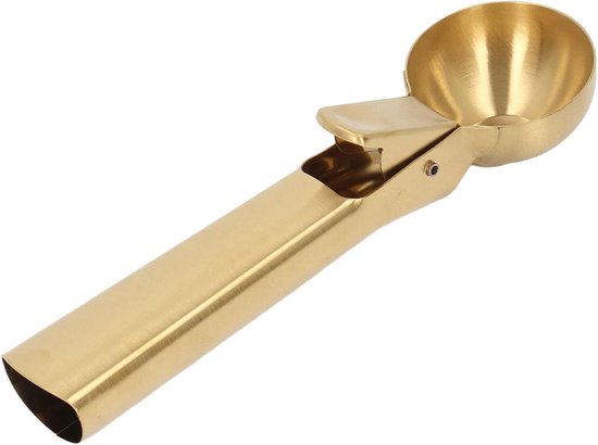 IJsschep voorkomt bevriezing - goud - 1 stuk - roestvrij staal | bol