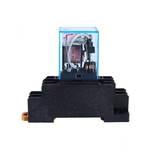 220 V power relay with base coil - 10 A DPDT LY2NJ HH62P HHC68A-2Z for ...