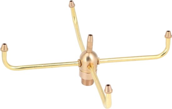 Roterende fontein mondstuk G1/2 binnendraad G3/4 buitendraad 4 arm ...