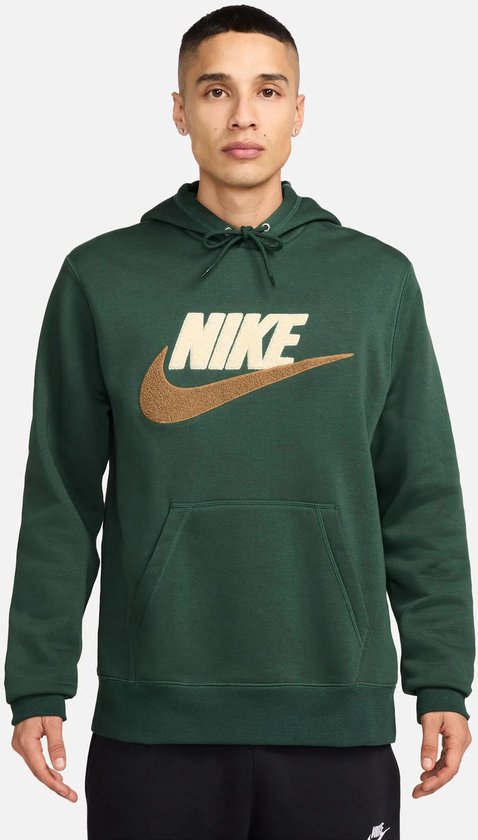 NIKE - nike club fleece men's pullover hoo - Hooded sportcasual heren ...