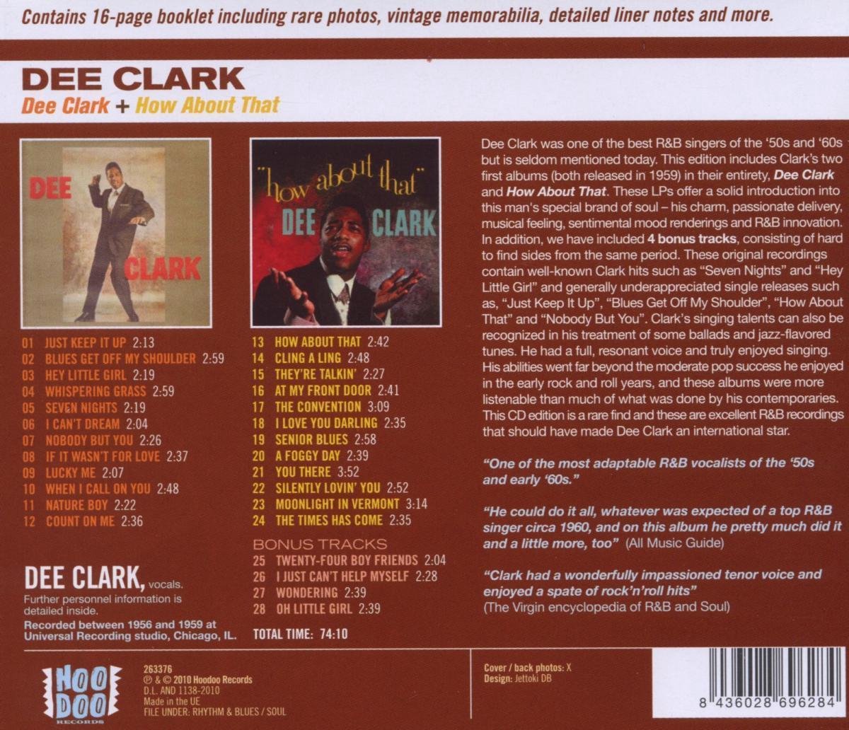 Dee Clark / How About That, Dee Clark | CD (album) | Muziek | bol