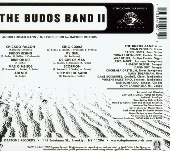 Budos Band Ii-Digi-, Budos Band | Muziek | bol