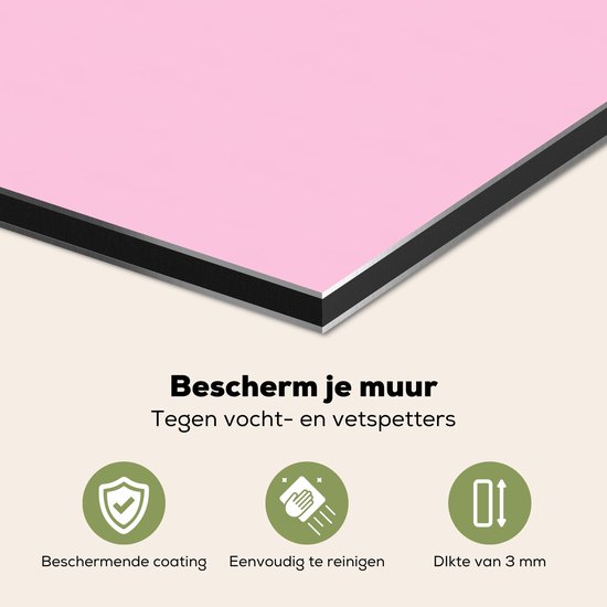 Spatscherm keuken 120x60 cm - Kookplaat achterwand This is art - Tekst ...
