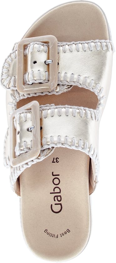 Gabor Dames Slippers - goud | bol