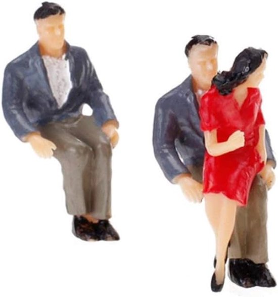 Model Mensen Figuren - Miniatuur Passagiers - Model Spoorweg Layout ...
