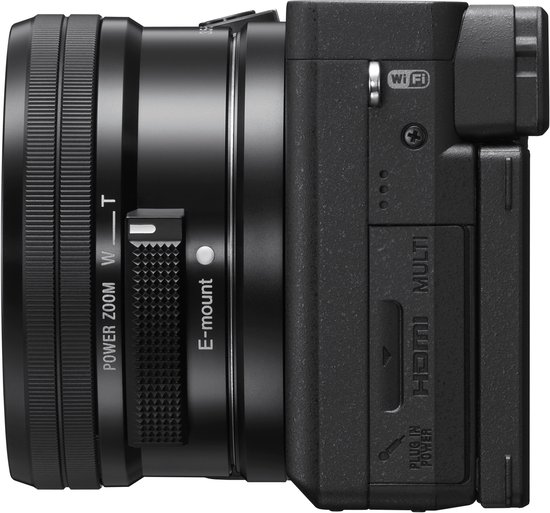 Sony A6400 + 16-50mm lens - APS-C Systeemcamera – Zwart | bol