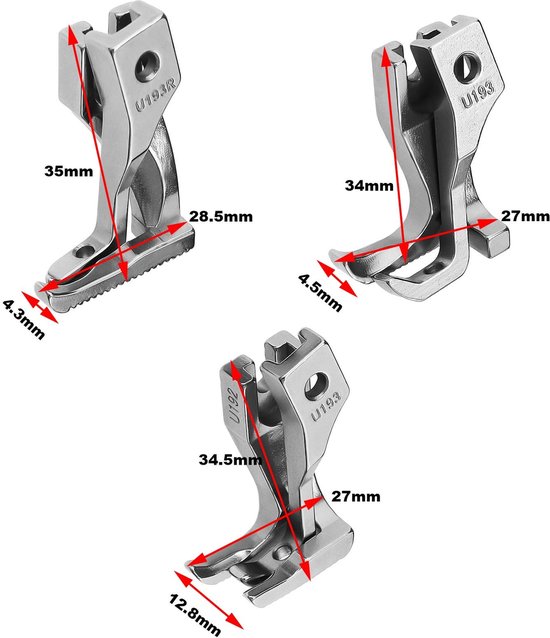 Jhubersproducts - Wandelen Voet - Naaimachine Accessoire - Zilver ...