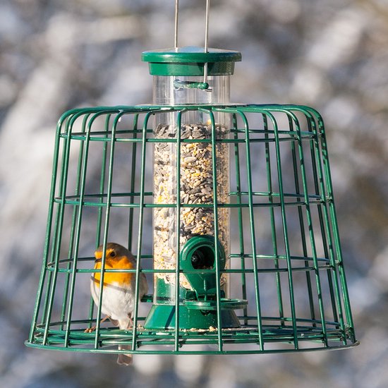 CJ Wildlife Beschermkooi voor Challenger Voedersilo met 2 openingen of ...