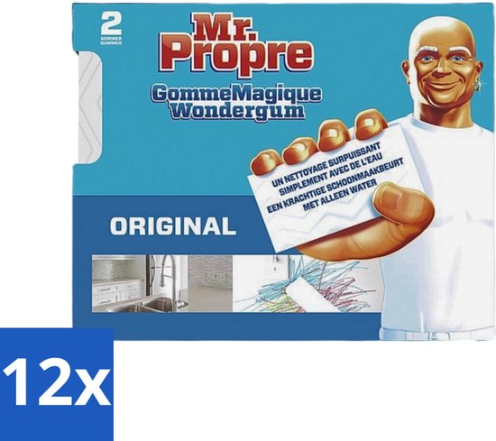 MR PROPER - Eraser Original - Schoonmaakspons - Verwijdert Vlekken ...