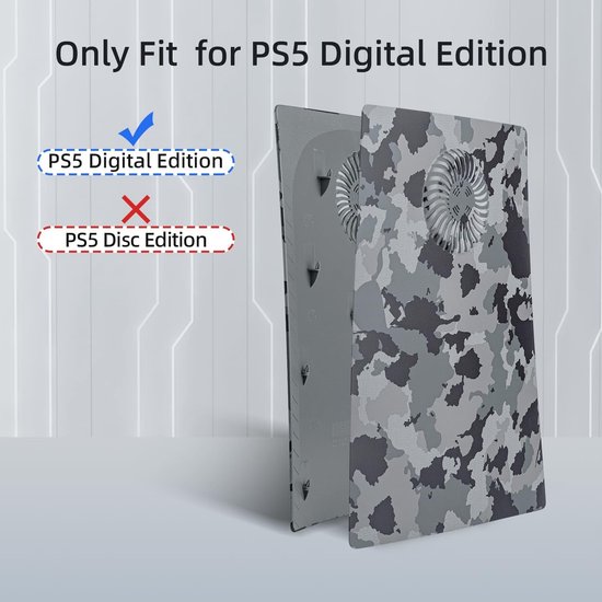 Ps5 Skin - Faceplate Ps5 - Faceplates Ps5 Digital | bol