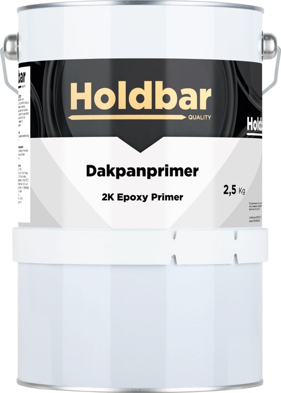 Holdbar Dakpanprimer 2,5 Kg - Hecht op Steen, Beton, Dakpannen of ...