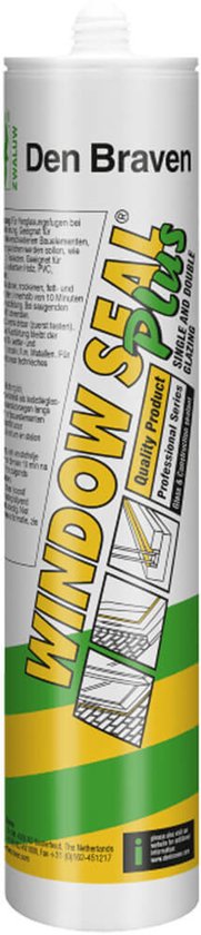 Zwaluw Windowseal Plus 310ml Transparant | bol