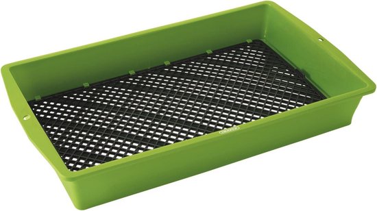 Verstelbare Tuin Zeef voor Effektief Uitzeven van Tuinpuin | bol