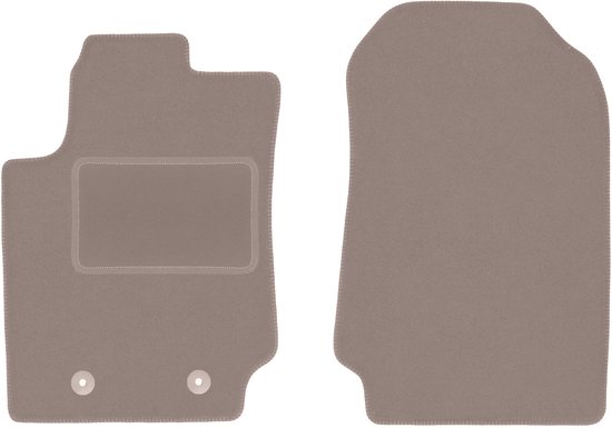 Beige voormatten voor: Ford Ranger Raptor pick-up (2019-) | bol